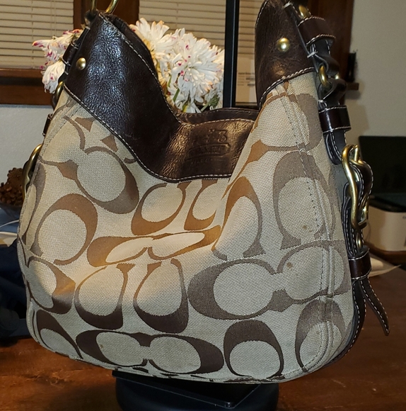 Coach | Bags | Coach Large Signature Zoe Tote Style Bag | Poshmark